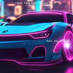 Online Cyber Cars Punk Racing 2 Games – Play Now | Poki Ink